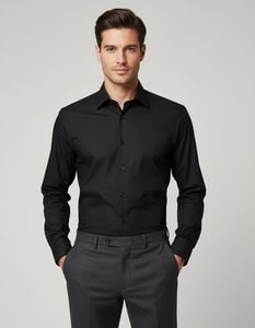 RUSSELL R958M - MENS LONG SLEEVE TAILORED ULTIMATE NON IRON SHIRT ...
